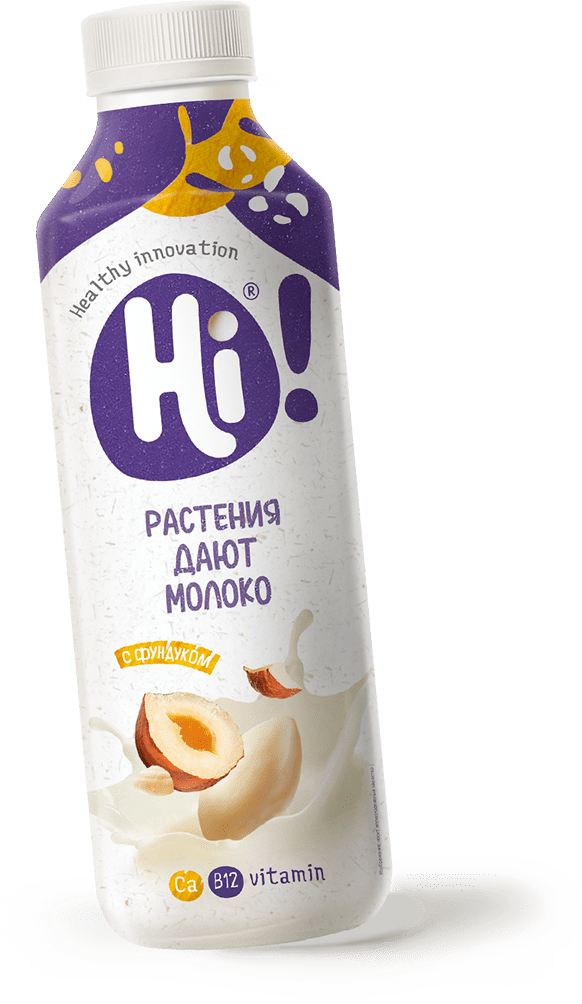 Hi растительное молоко с фундуком, 0,75 л